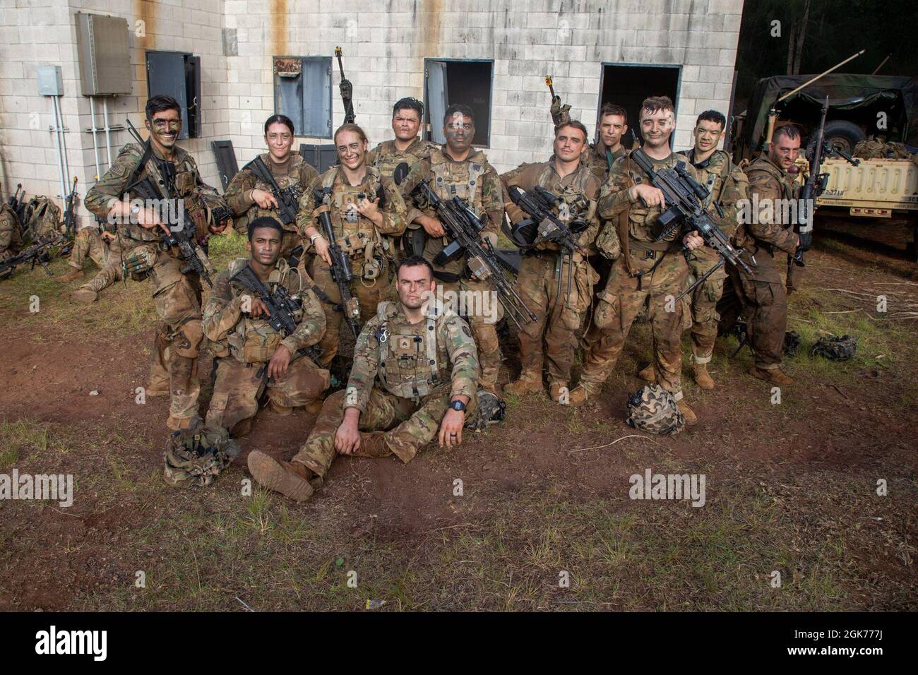Soldiers assigned to 2nd Battalion, 35th Infantry Regiment, 3rd ...
