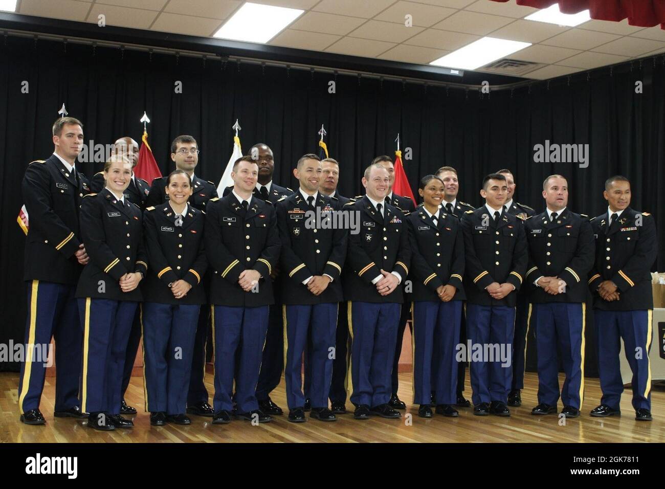 Officer Candidates from Officer Candidate School Class 64 graduated OCS ...