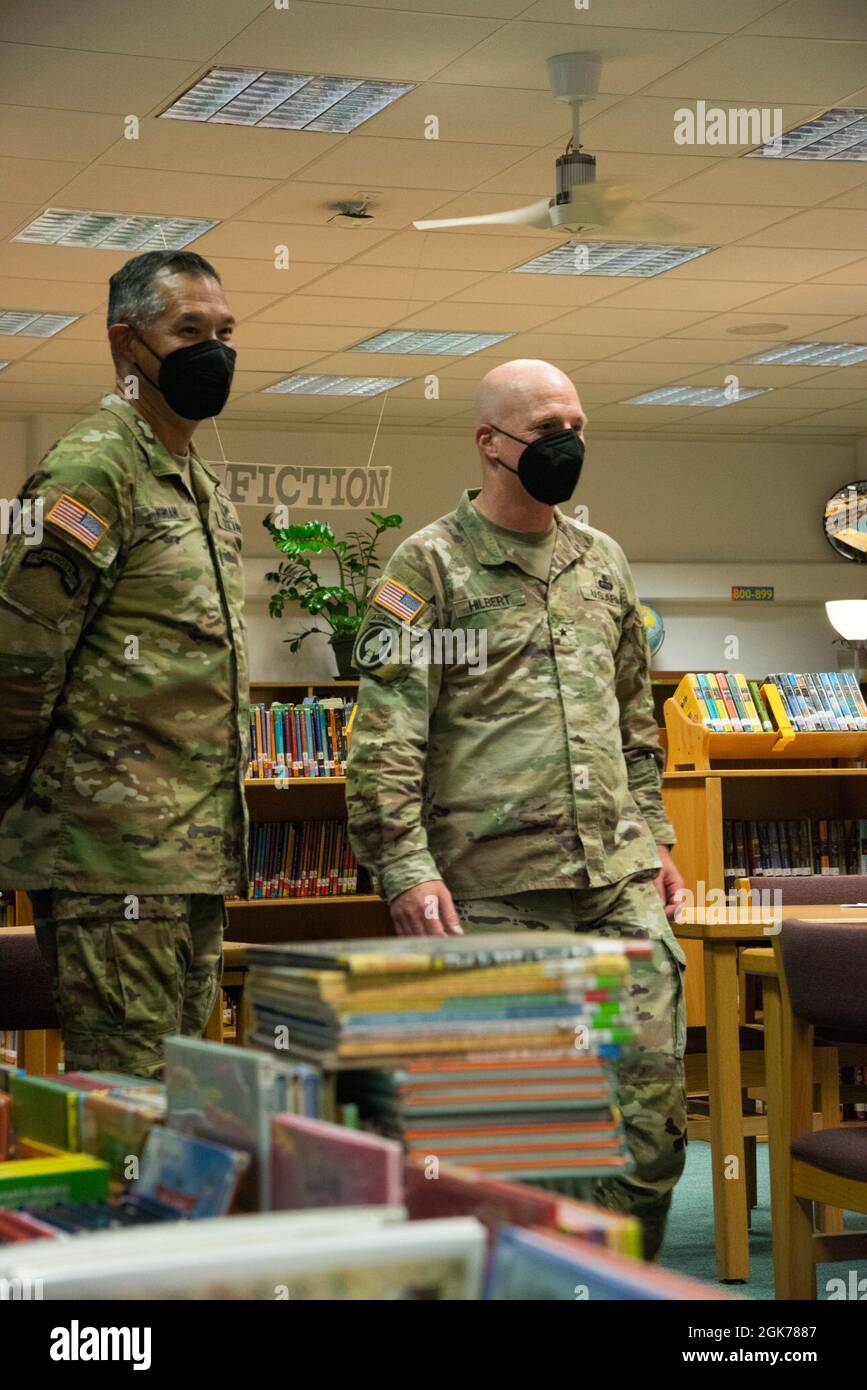 7th Army Training Command Commanding General Brig. Gen. Joseph Hilbert ...