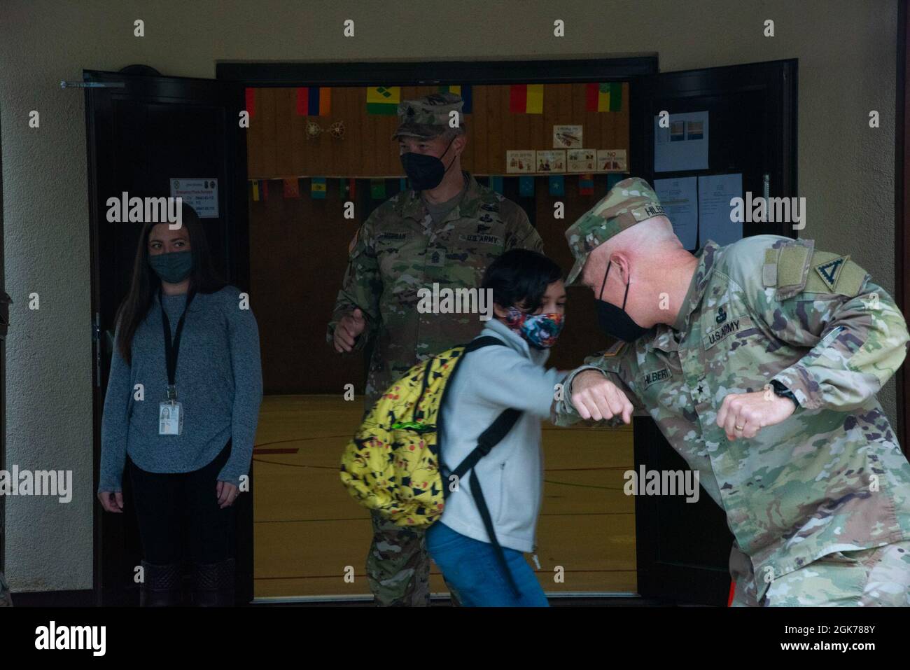 7th Army Training Command Commanding General Brig. Gen. Joseph Hilbert ...