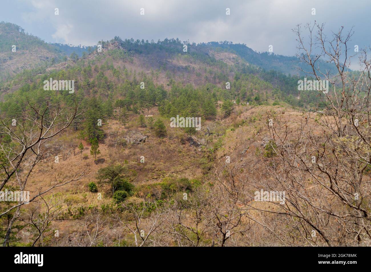 Landscape of Lempira department, Honduras Stock Photo - Alamy