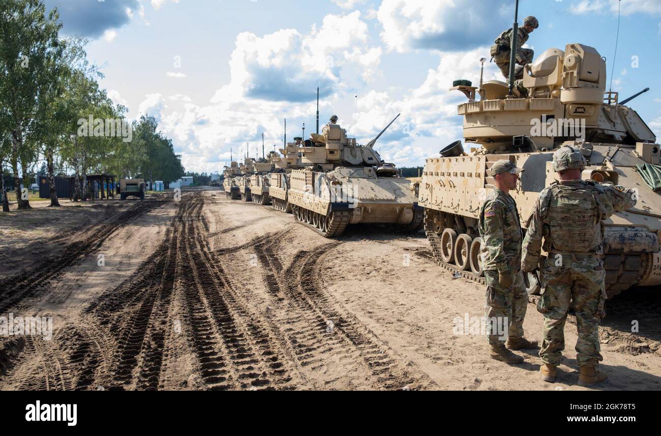 Burt's Knights of the 3rd Battalion, 66th Armored Regiment participated ...