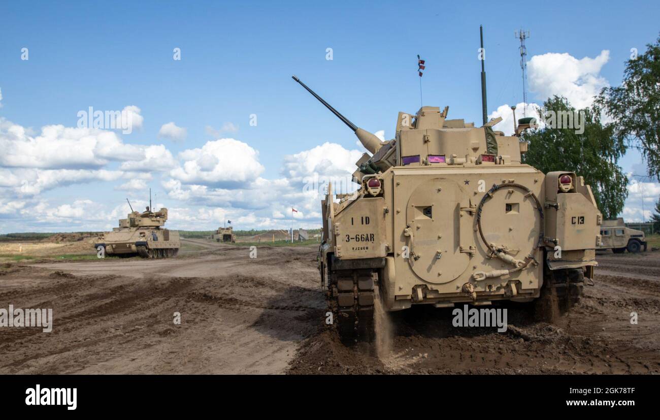 Burt's Knights of the 3rd Battalion, 66th Armored Regiment participated ...