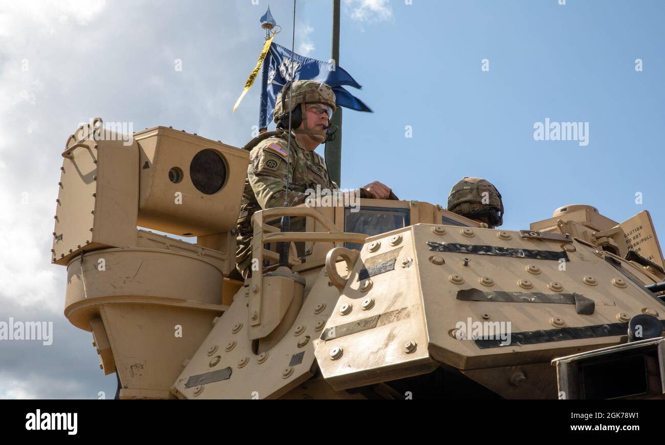 3rd Battalion, 66th Armored Regiment particpated in a Bradley Fighting ...