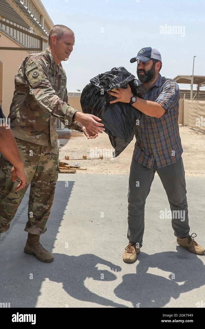 A U.S. Army Chaplain, assigned to the 3rd Division Sustainment Brigade ...