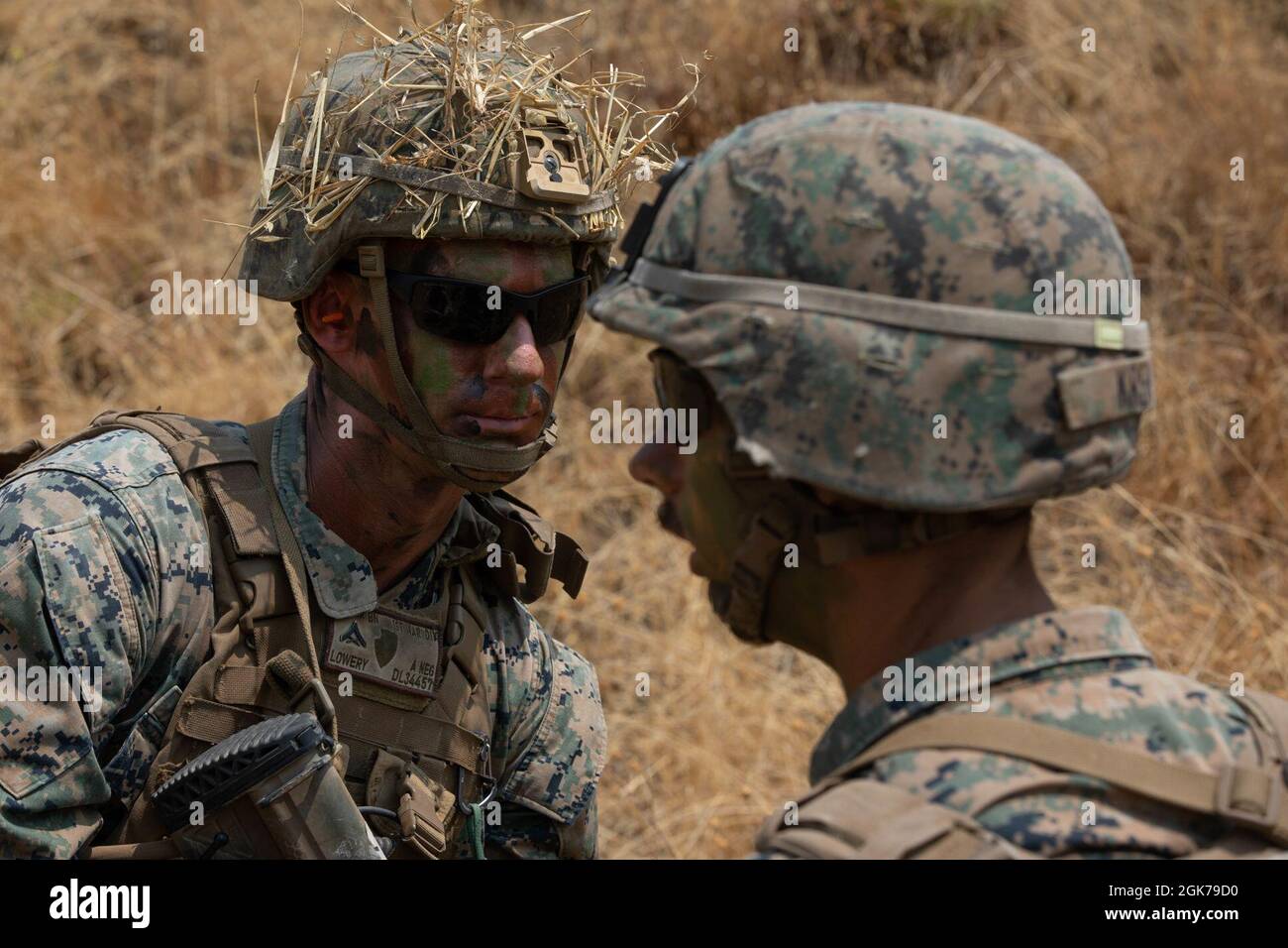 U.S. Marine Corps Lance Cpl. David A. Lowery, a rifleman with 3d Light ...