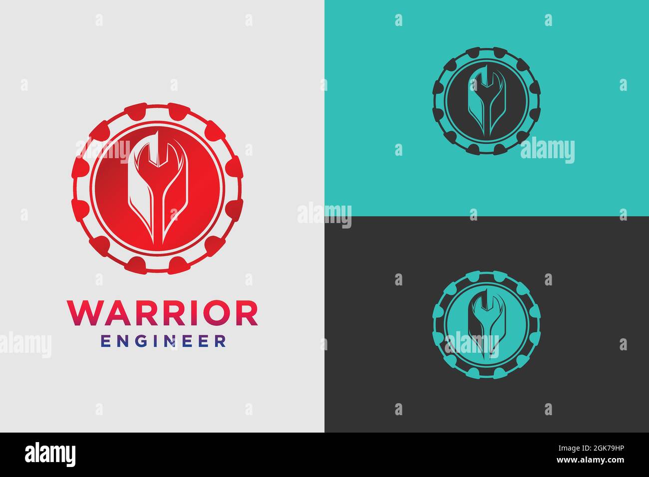 WARRIOR HELMET ENGINEERING LOGO. COMBINATION LOGO FROM HELMET AND ...
