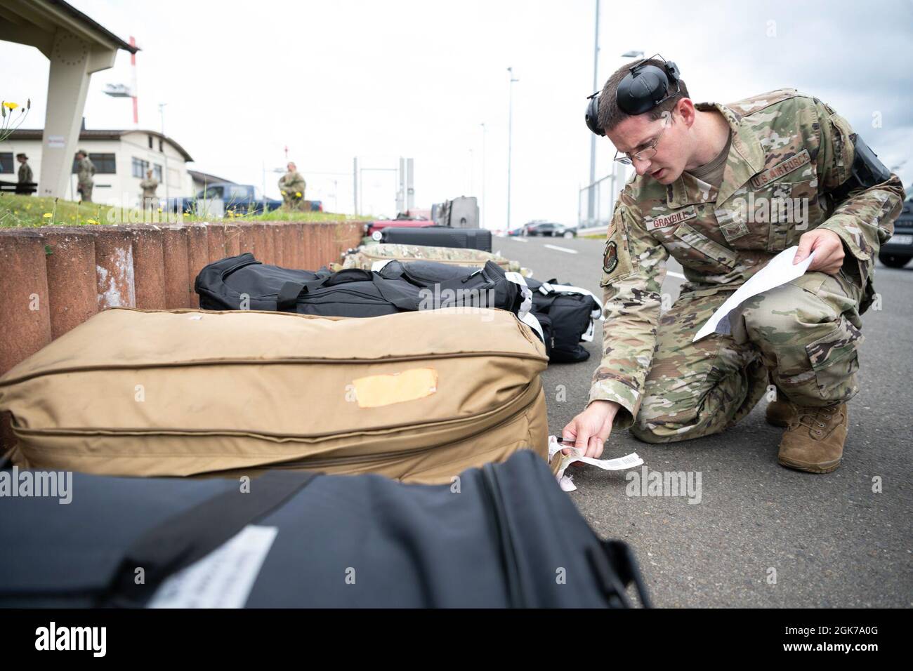 U.S. Air Force Staff Sgt. Christopher Graybill, 726th Air Mobility ...