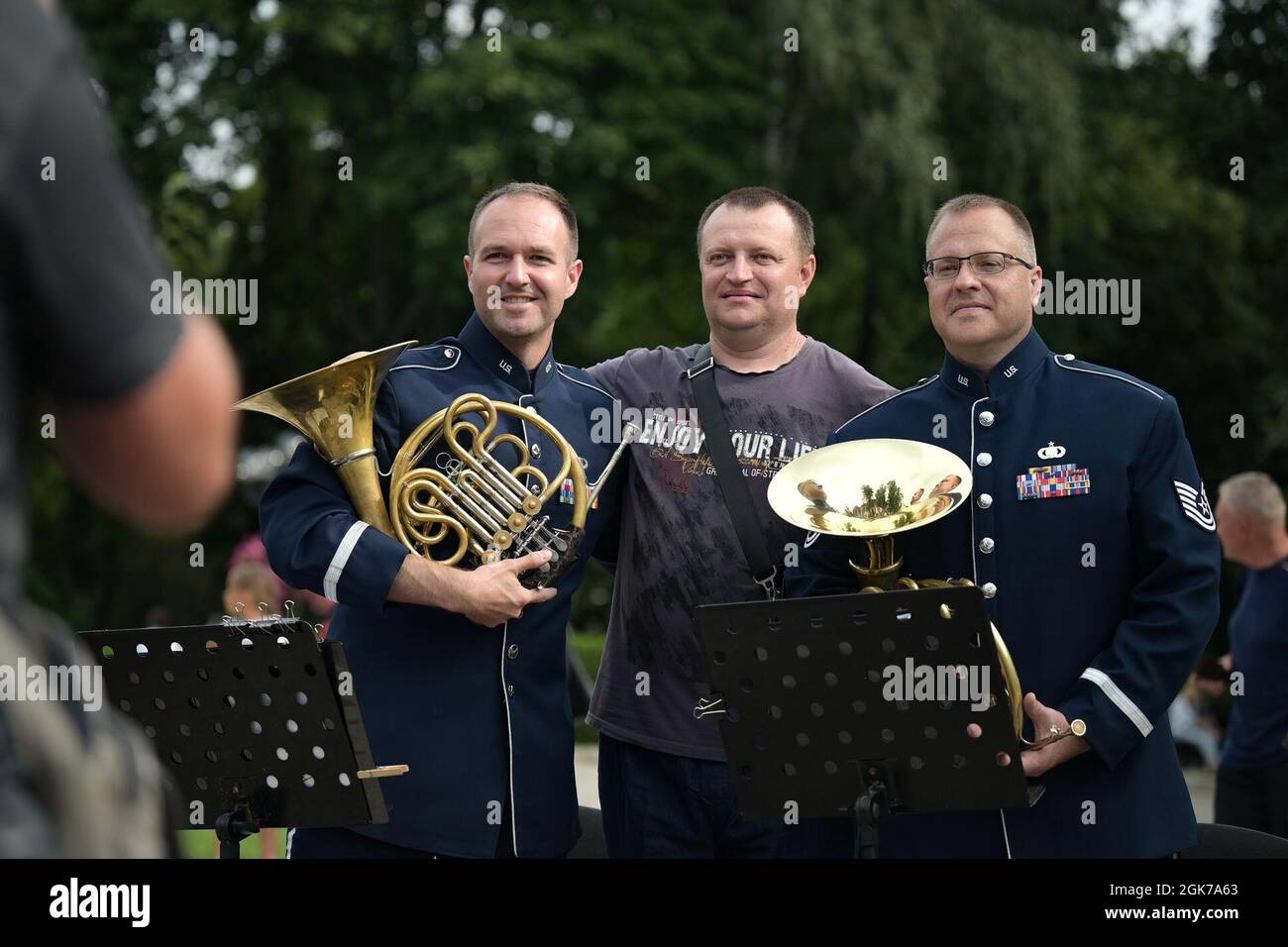 U.S. Air Force Staff Sgt. Nathan Owen, U.S. Air Forces in Europe Band ...