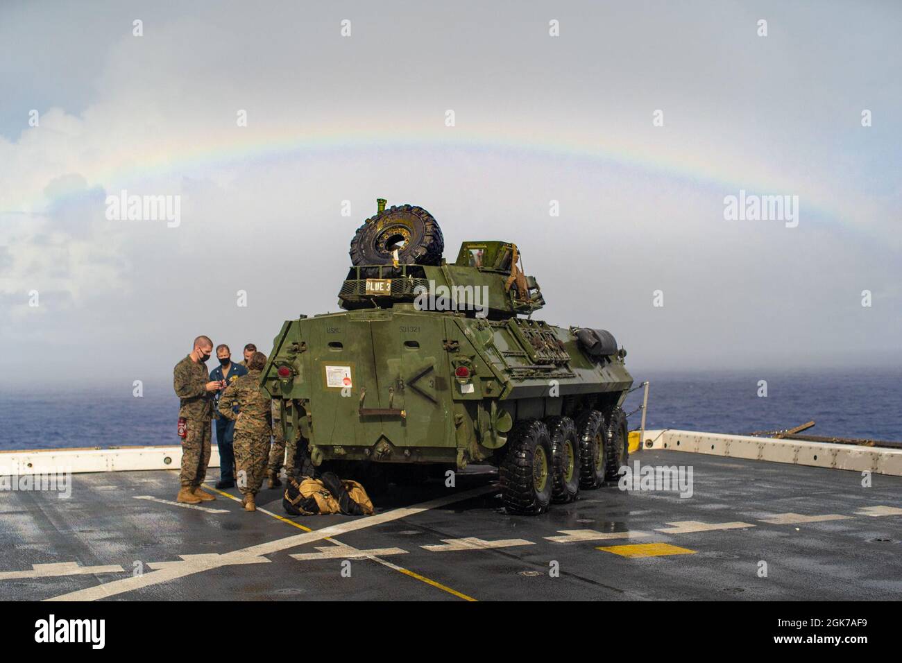U.S. Marines with Light Armored Reconnaissance Company, Battalion ...