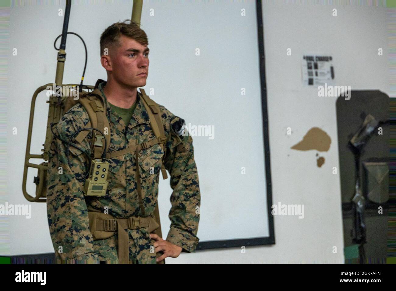 U.S. Marine Corps Lance Cpl. Ian Campbell, a rifleman with 1st ...