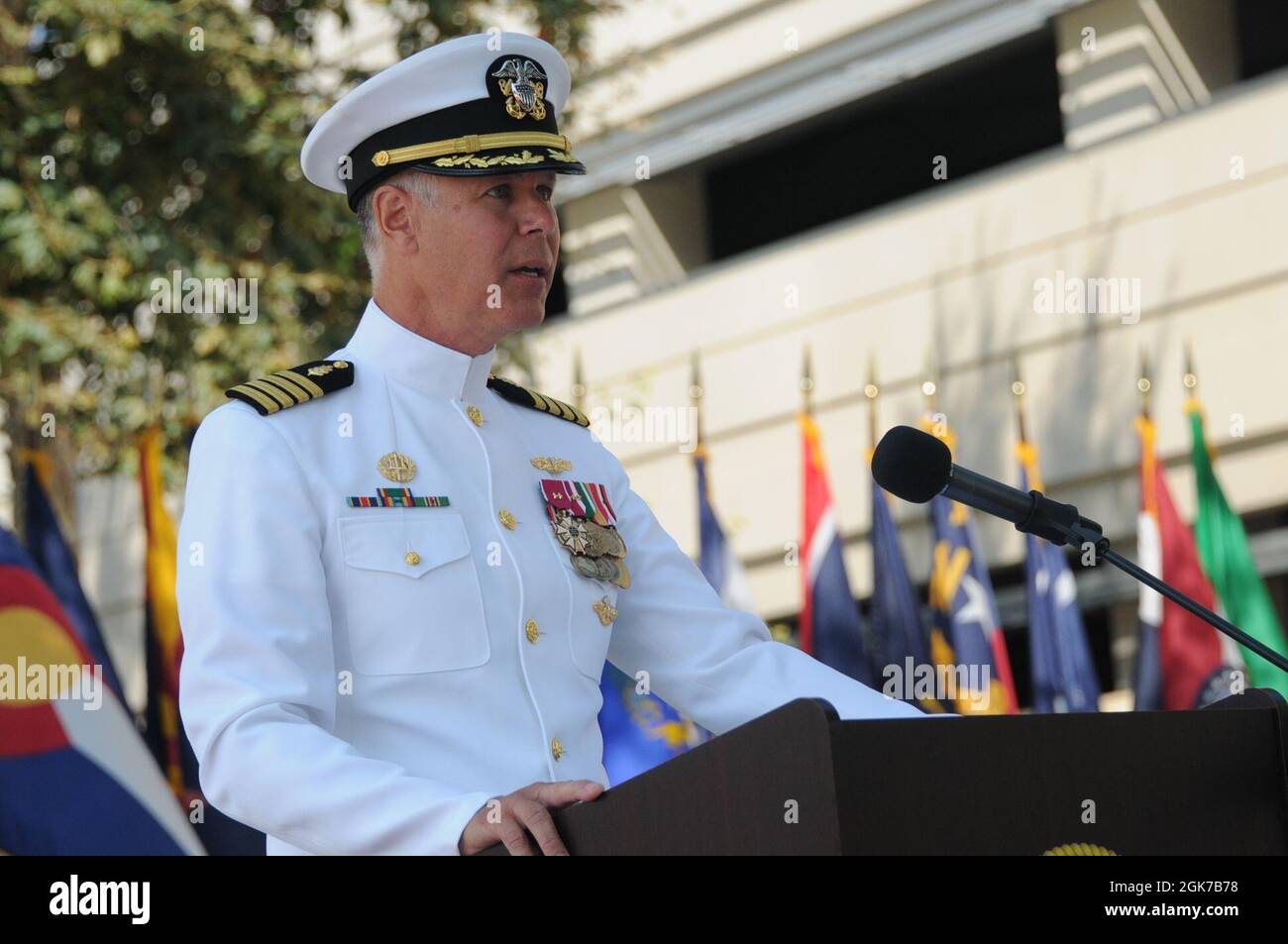 Naval hospital change of command hi-res stock photography and images ...