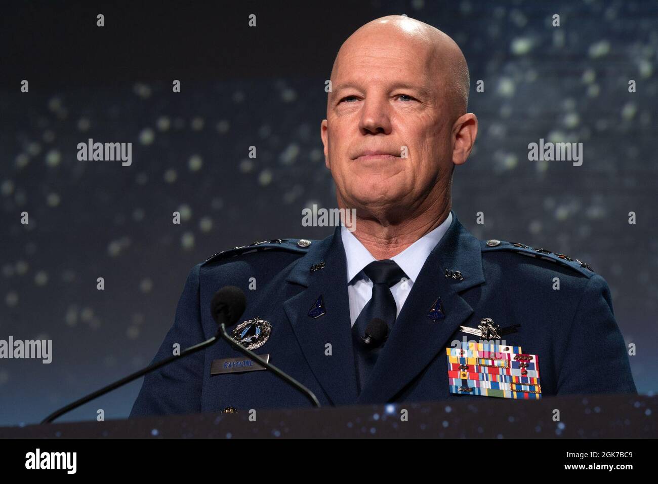 Chief of Space Operations Gen. John W. “Jay” Raymond, delivers the ...