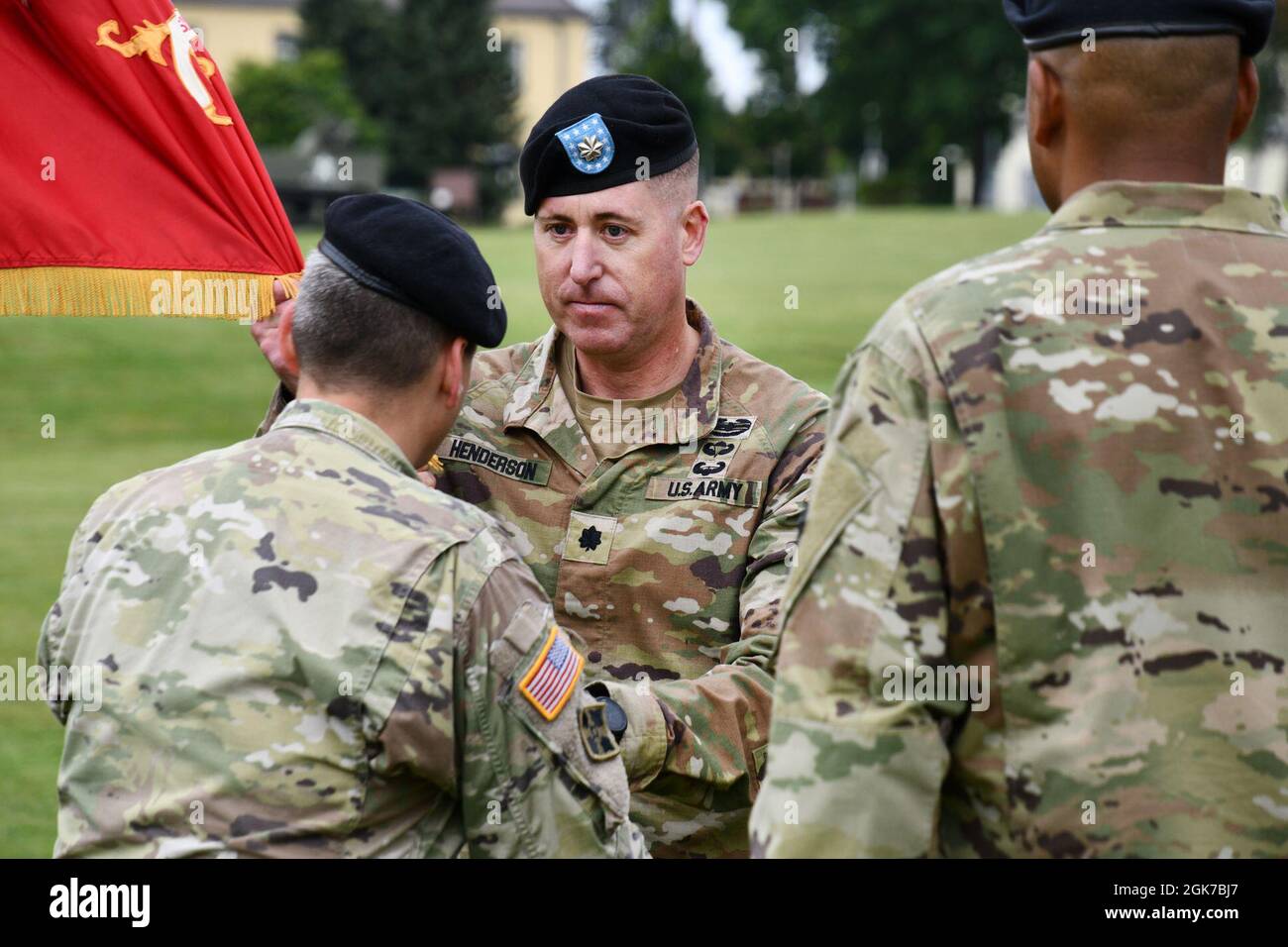 Center, the 1st Battalion, 6th Field Artillery Regiment incoming commander U.S. Army Lt. Col ...
