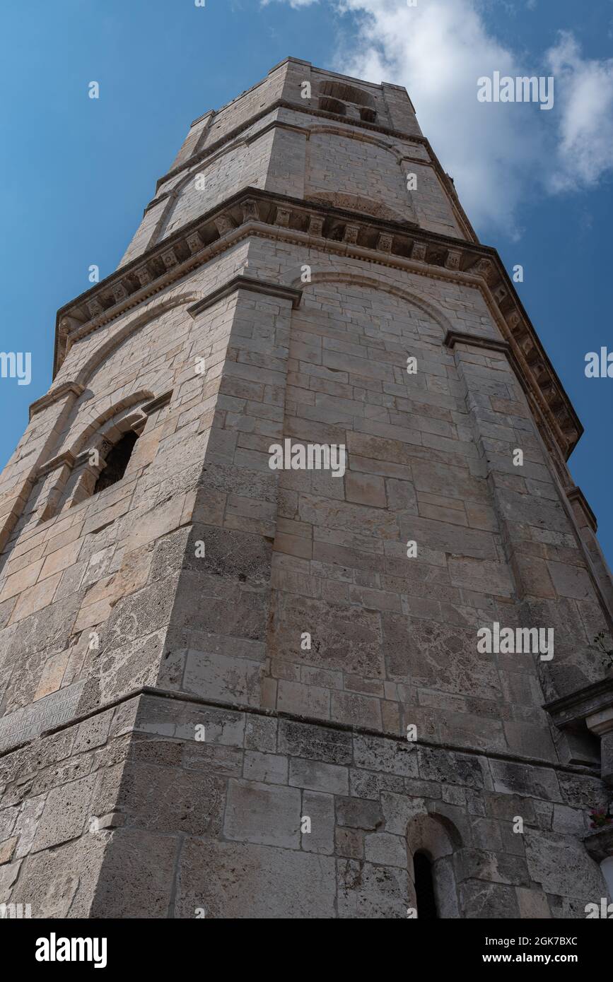 The sanctuary of San Michele Arcangelo is located in Monte Sant'Angelo ...