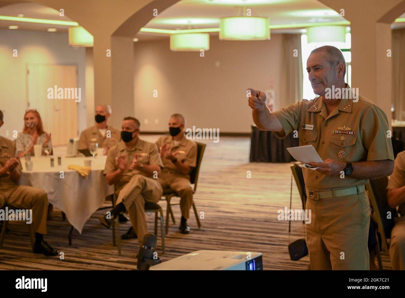 210824-N-SB299-1098 SAN DIEGO (Aug. 24, 2021) Vice Adm. Roy Kitchener ...