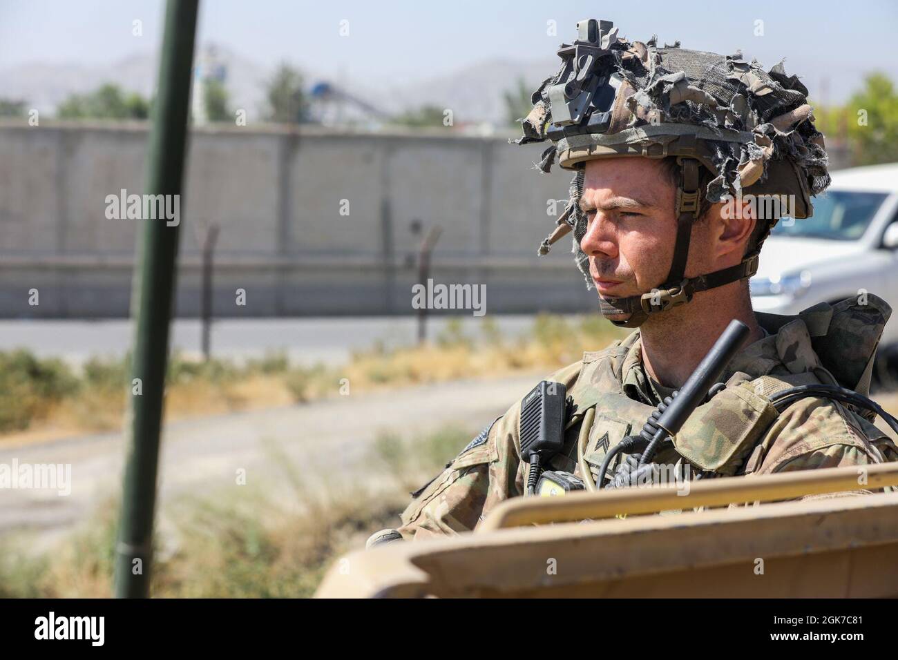A Paratrooper assigned 1st Brigade Combat Team, 82nd Airborne Division ...