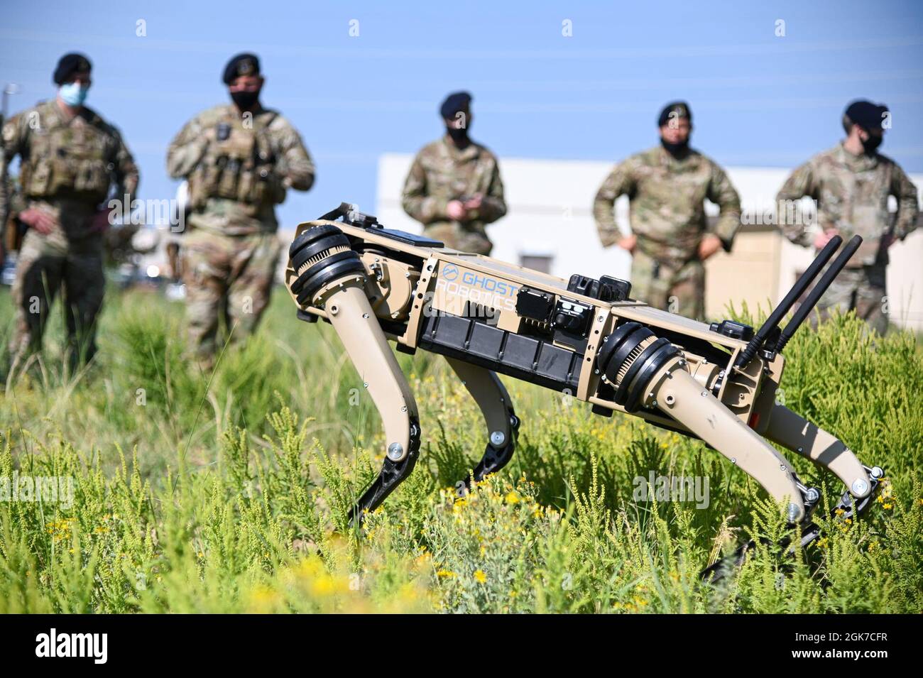 Airmen from 75th Security Forces Squadron were given a demonstration of ...