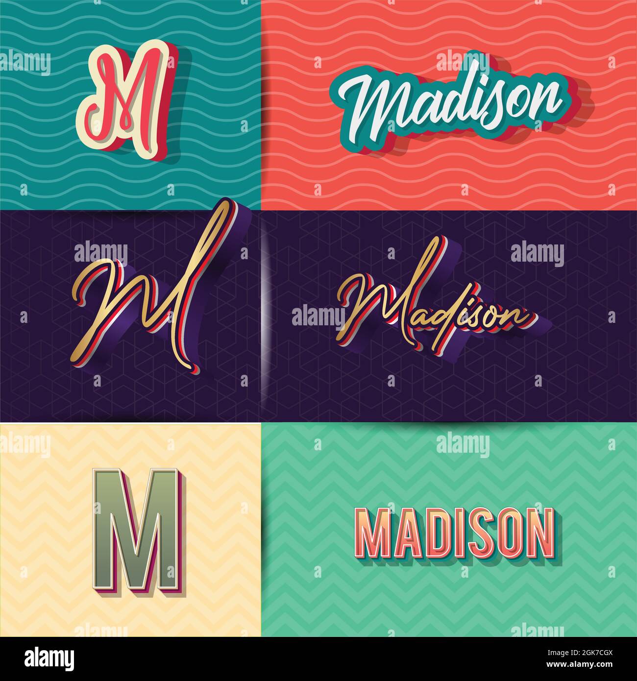 Madison Name Written