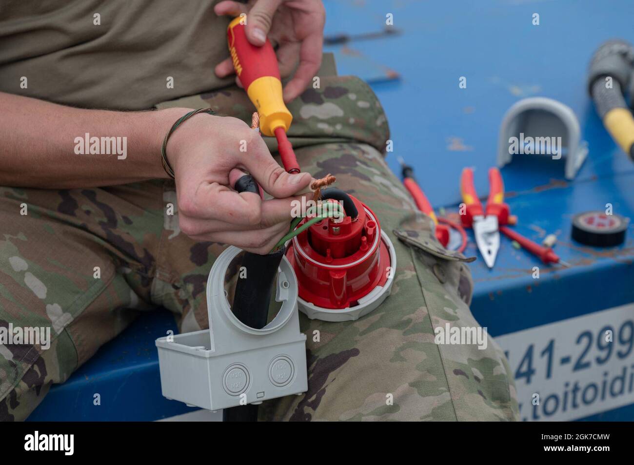U.S. Air Force Airman Logan Landon, 786th Civil Engineer Squadron ...