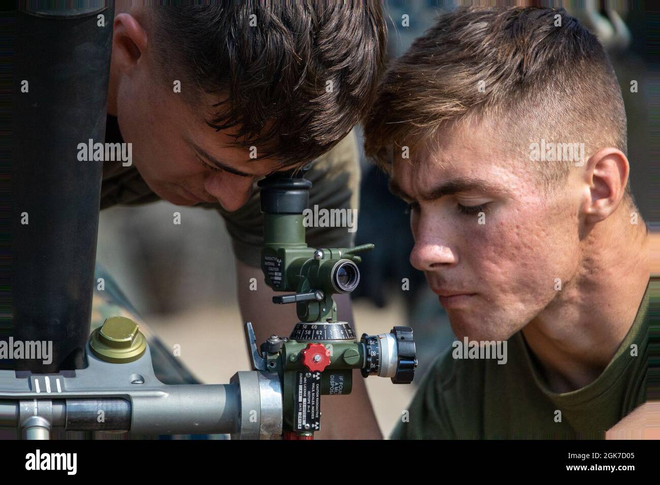 U.S. Marine Corps Lance Cpl. Gunnar Godsey and LCpl. Jerret Darden ...