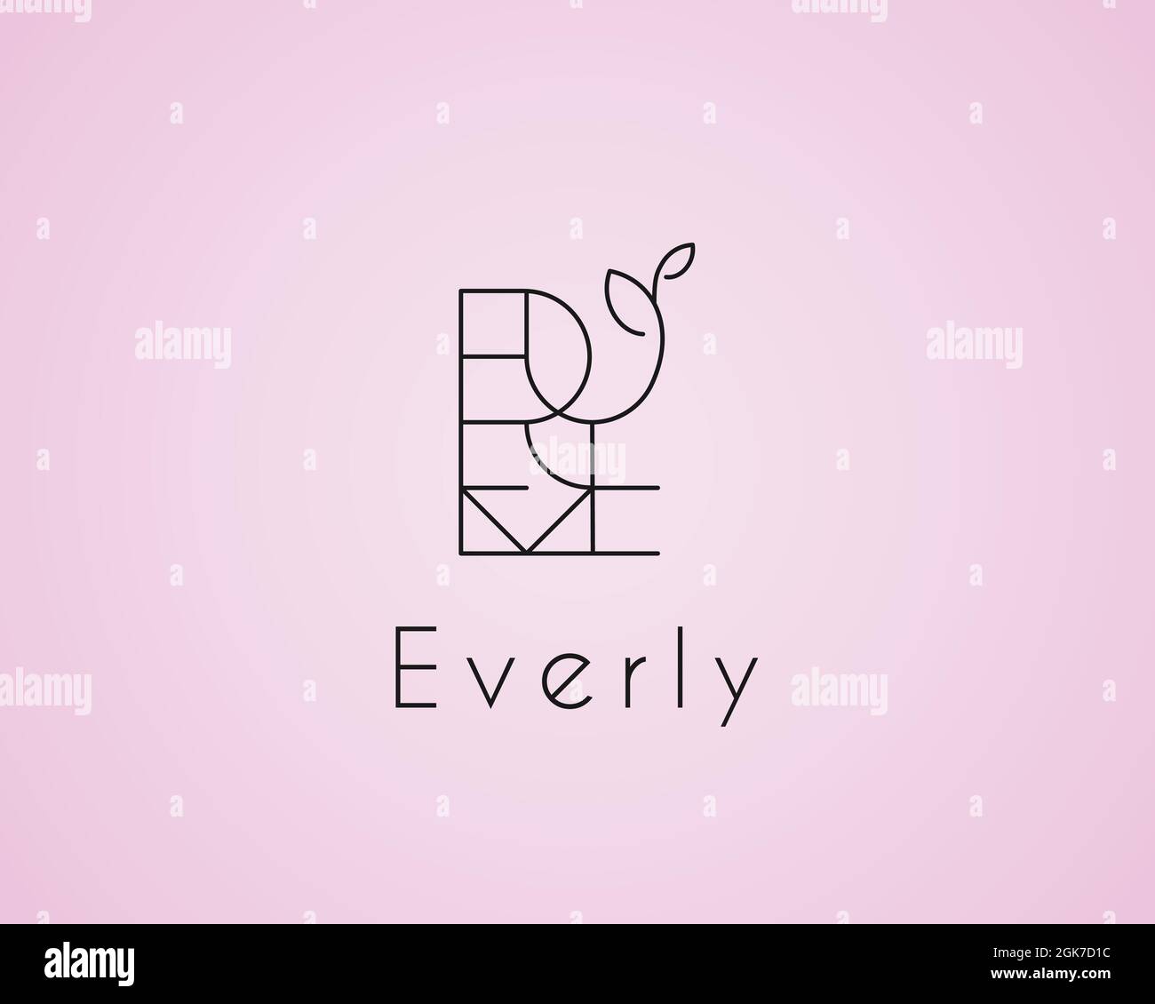 logo name Everly usable logo design for private logo, business name ...