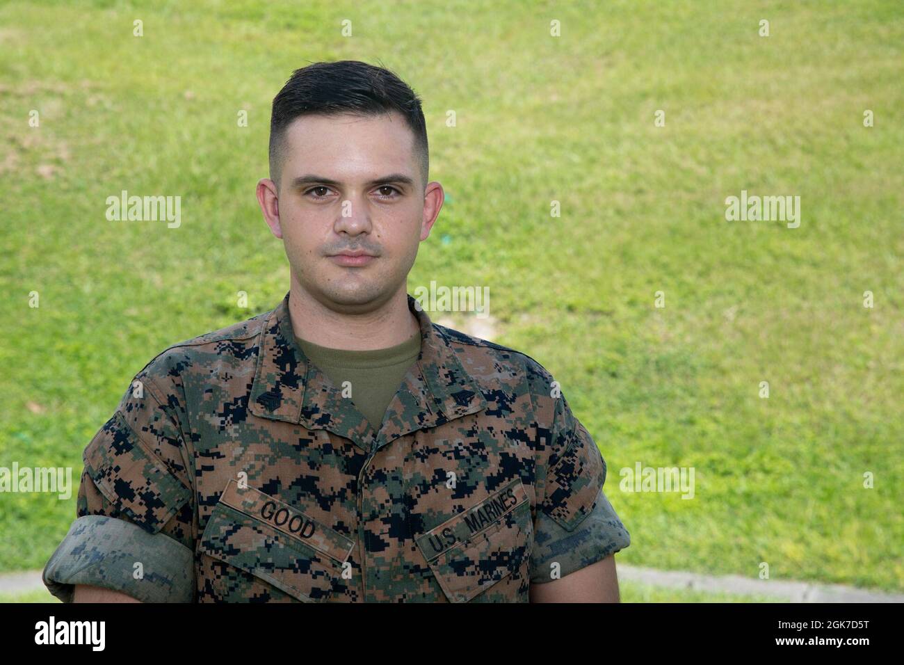 U.S. Marine Corps Sgt. Joshua Good, a future operations non ...