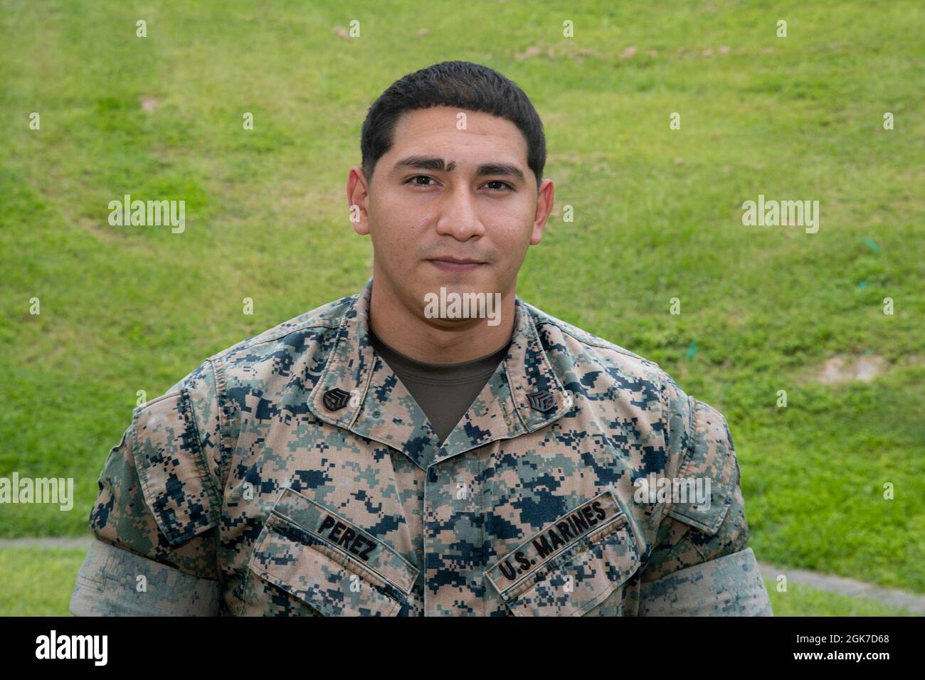 U.S. Marine Corps Staff Sgt. Rodolfo Perez a network chief with 3rd ...