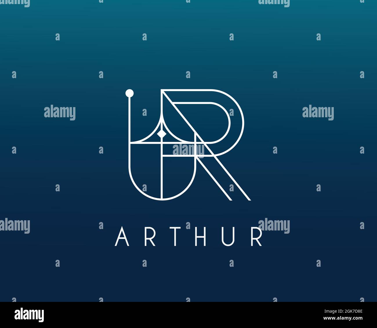 logo name Arthur usable logo design for private logo, business name ...