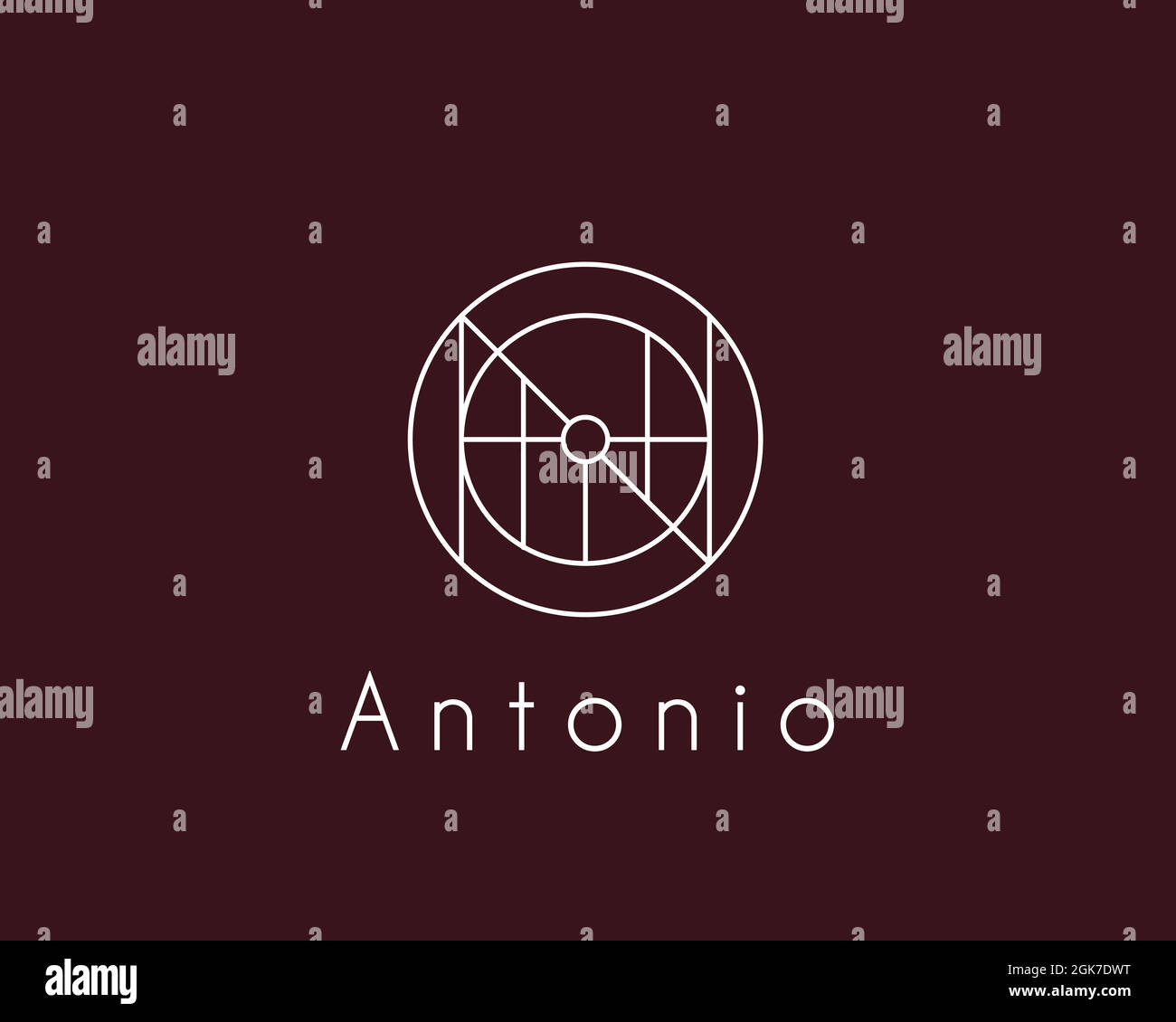 logo name Antonio usable logo design for private logo, business name ...