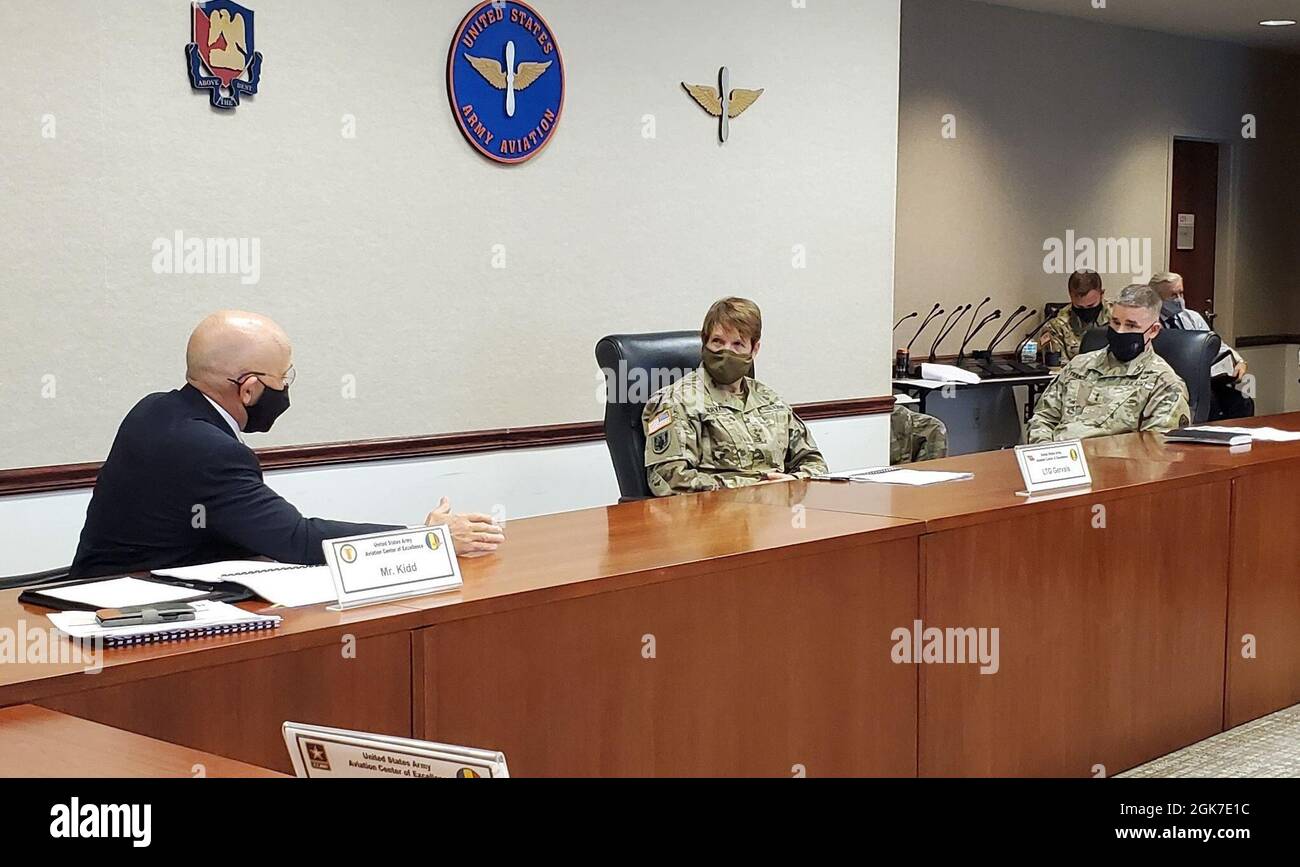 U.S. Army Lt. Gen. Maria R. Gervais, U.S. Army Training and Doctrine ...