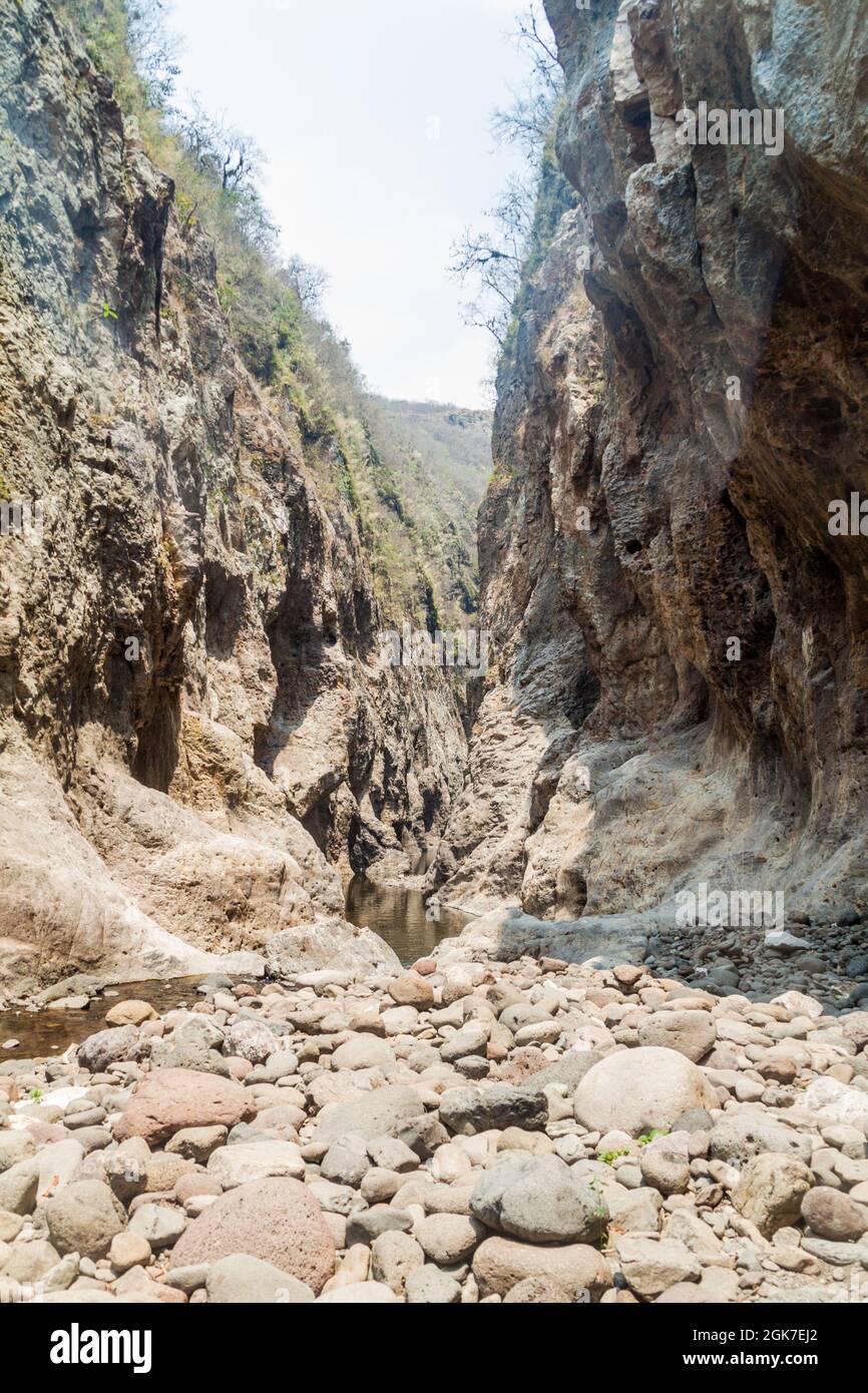 Somoto canyon in dry season, Nicaragua Stock Photo - Alamy
