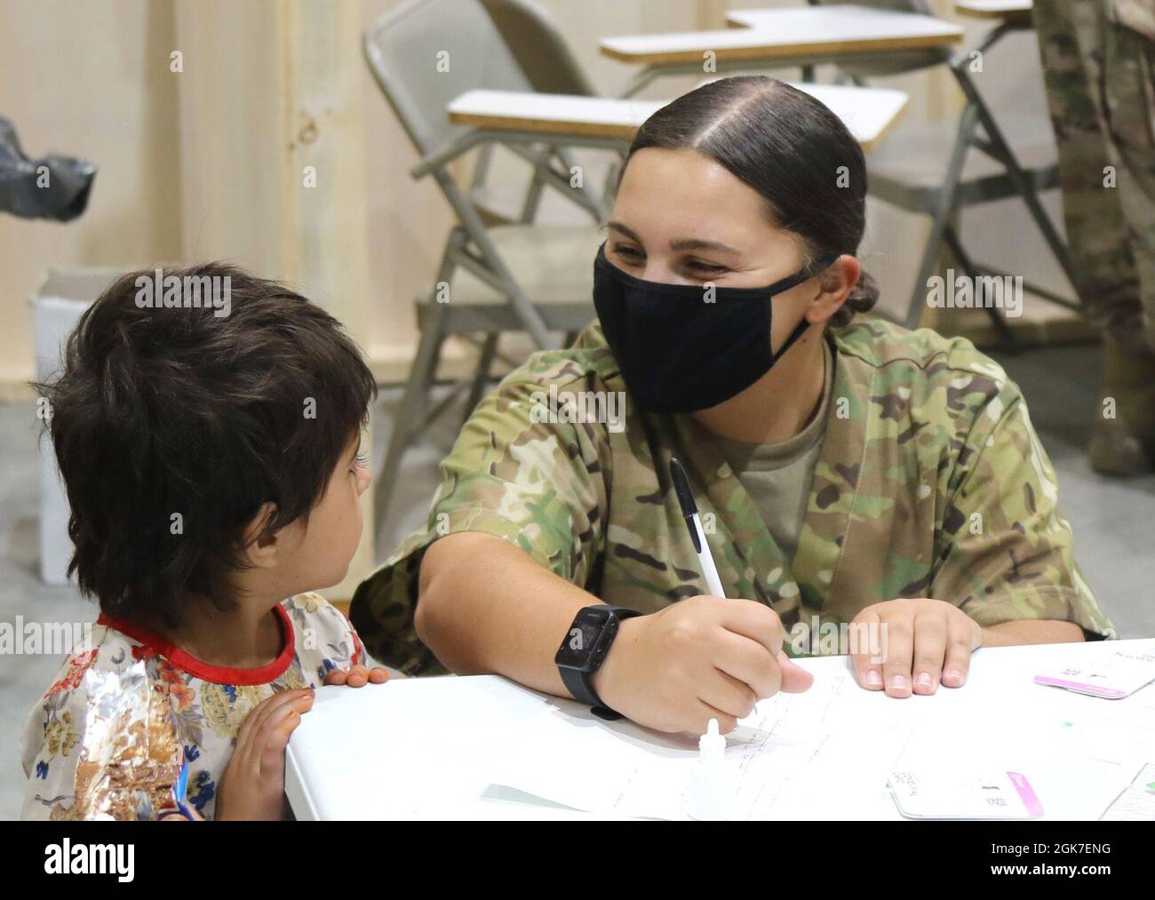 A U.S. Army National Guard Soldier assigned to Task Force Spartan, U.S ...