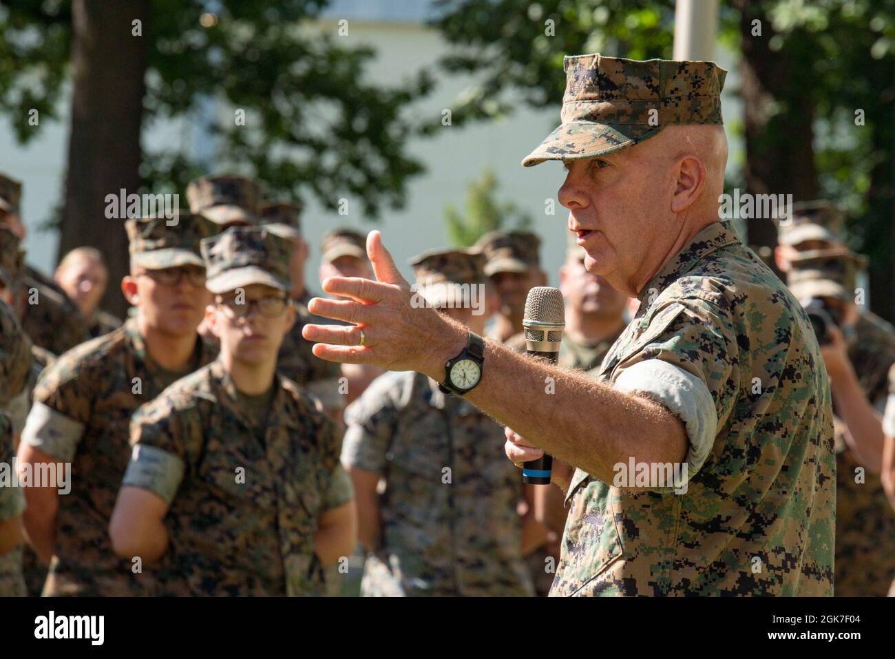 U.S. Marine Corps Gen. David H. Berger, 38th Commandant of the Marine ...