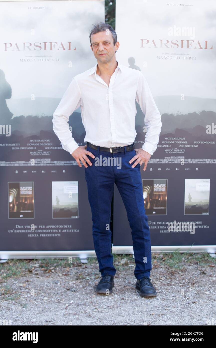Italian actor Giovanni De Giorgi attends photocall of Italian film ...