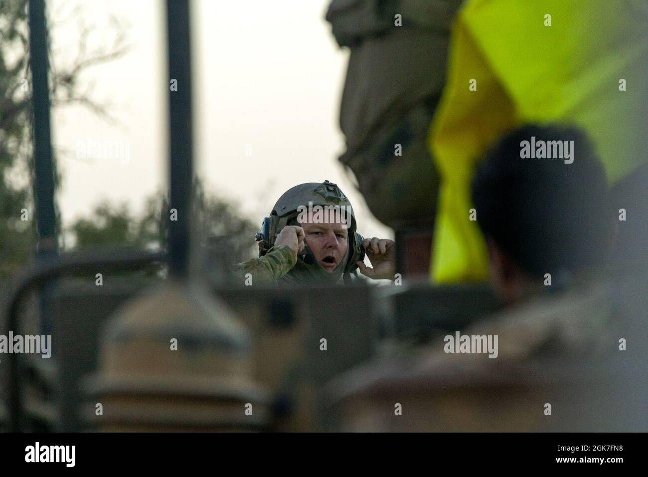 Australian Army soldier WO2 Trevor Hillard, squadron sergeant major ...