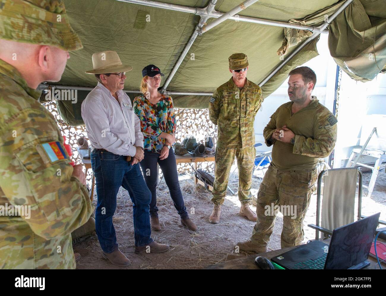 Australian Army Lance Cpl. Nathan Ryan, armorer, 1 Combat Service ...