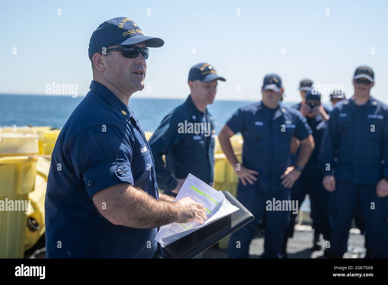 HALIFAX, Nova Scotia -- (Aug. 25, 2021) Lcdr. Kevin Robinson, the ...