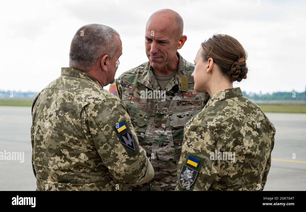 U.S. Air Force Maj. Gen. David Tabor, Special Operations Command Europe ...