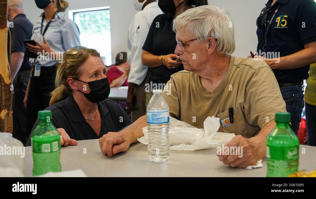 Waverly, TN (August 25, 2021) - Deanne Criswell, FEMA Administrator ...