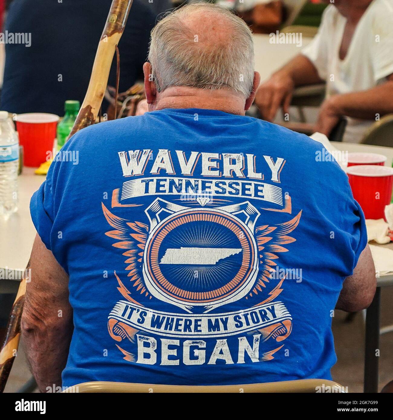 Waverly, TN (august 25, 2021) - A proud resident of Waverly, Tennessee ...