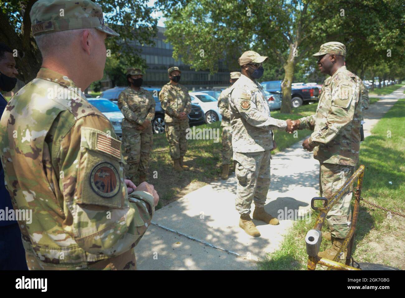 U.S. Air Force Chief Master Sgt. Leon Calloway, Air Force District of ...