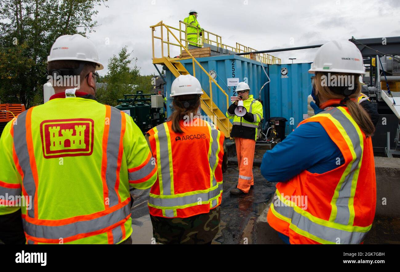 U.S. Airmen, members of the U.S. Environmental Protection Agency ...