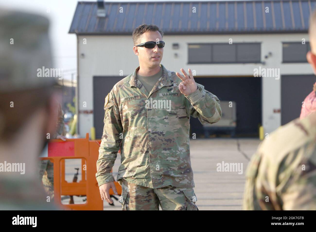 Staff Sgt. David Bevins, wheeled vehicle mechanic, 1st Theater ...