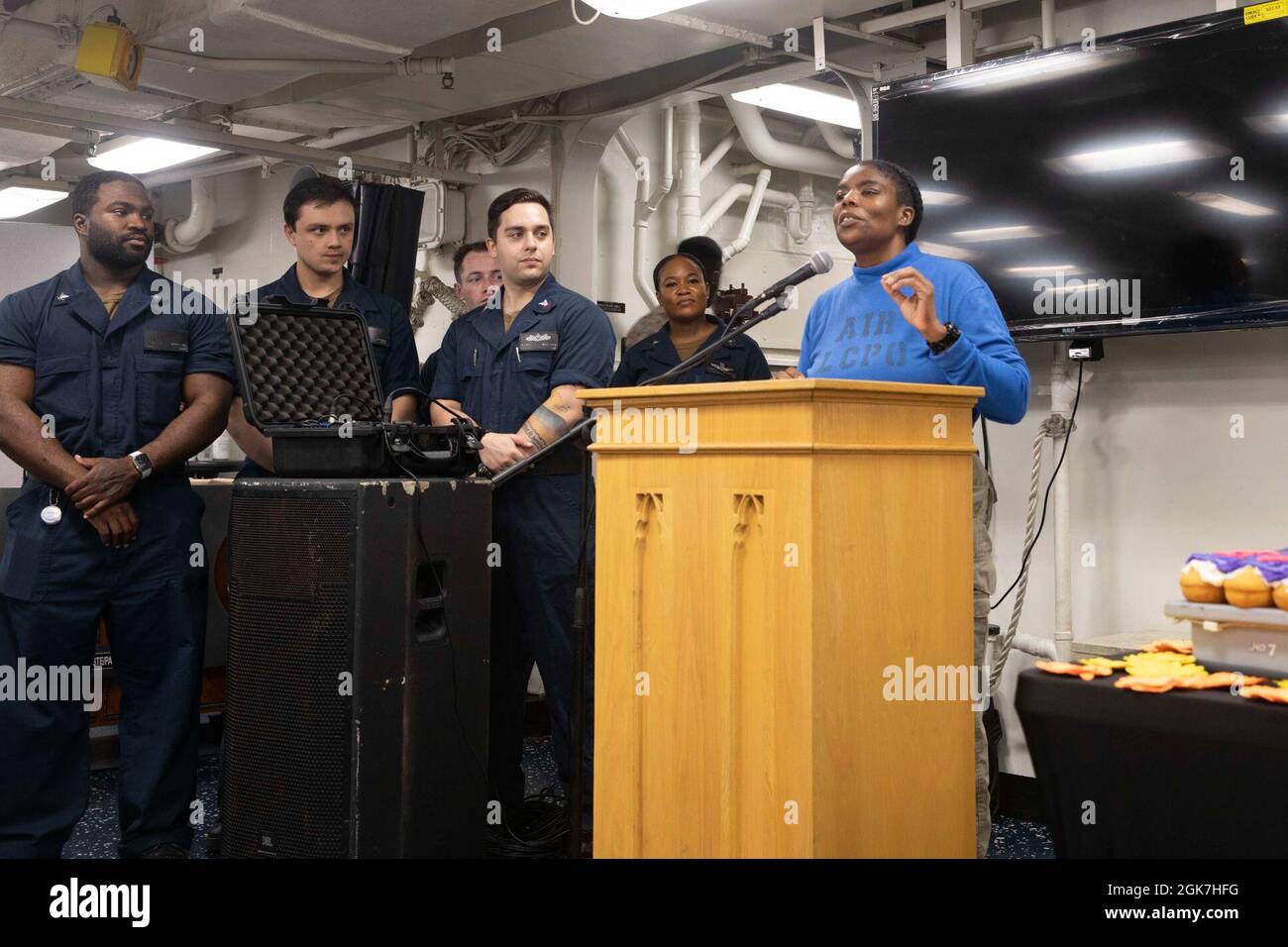 ARABIAN GULF (Aug. 26, 2021) Aviation Boatswain's Mate (Equipment ...