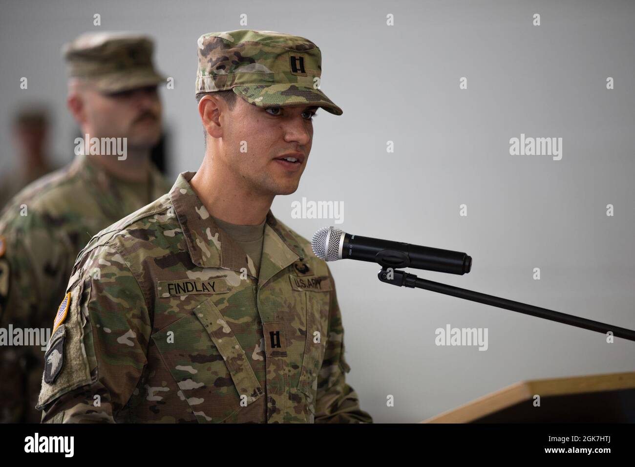 U.S. Army Capt. Trevor Findlay, Headquarters and Headquarters Company ...