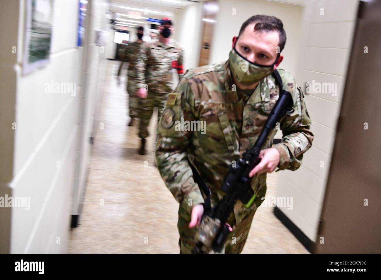 Master Sgt. William Jorgenson, assigned to the 8th Security Forces ...