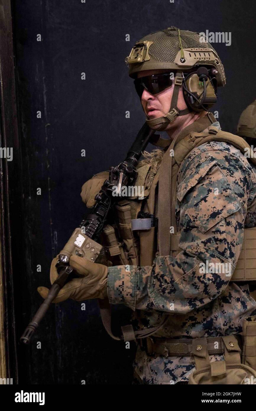 Staff Sgt. Matthew Meagher, an infantry unit leader with 2nd Battalion ...