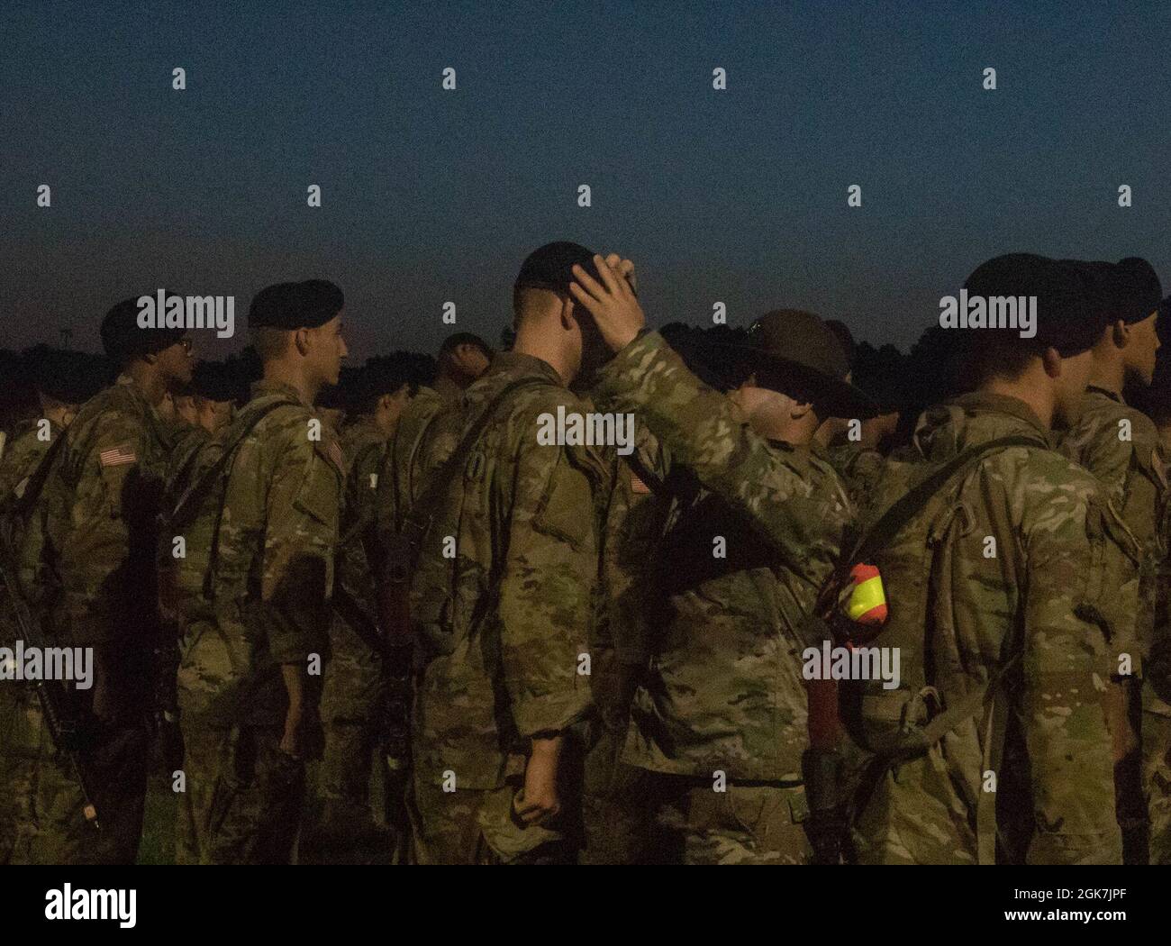 Staff Sgt. Ryan LeBoeuf, a drill sergeant assigned to 2nd Battalion ...