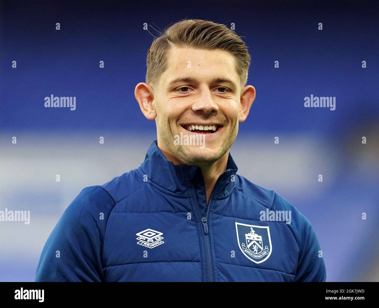 Burnley's James Tarkowski walks on the pitch before the Premier League ...